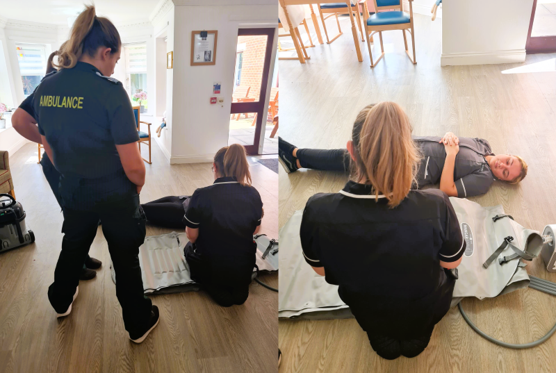 NEAS Students Get an Eagle Demonstration | St Martins Care